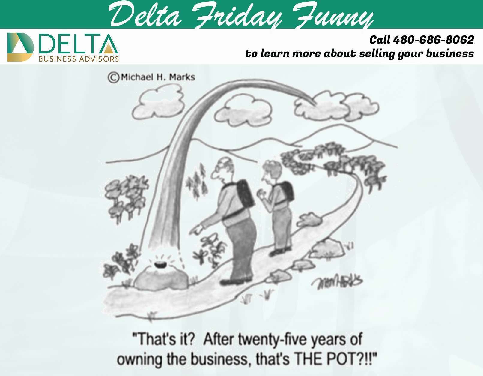Delta Friday Funny: So, where is that Pot of Gold at the end of the ...